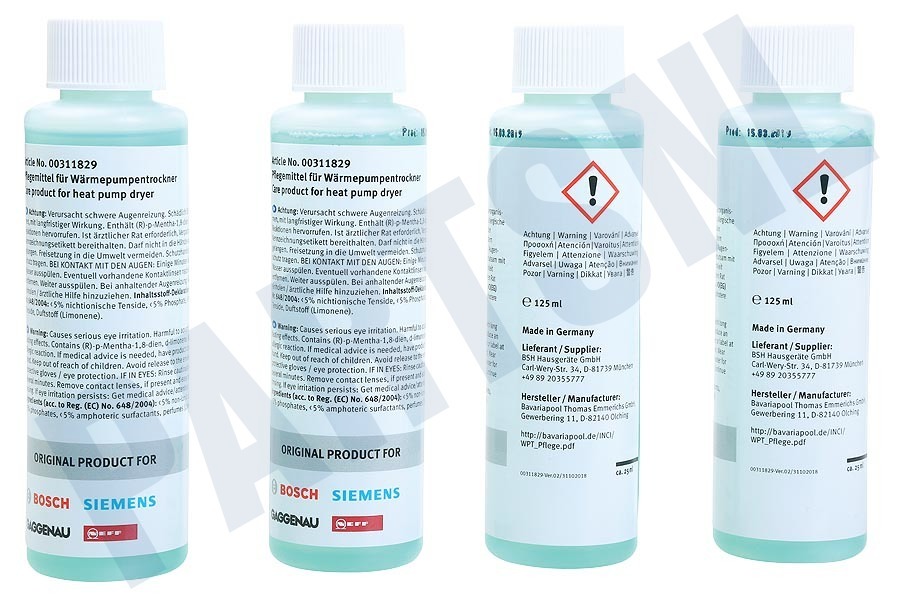 Bosch 312111 00312111 Onderhoudset warmtepompdrogers