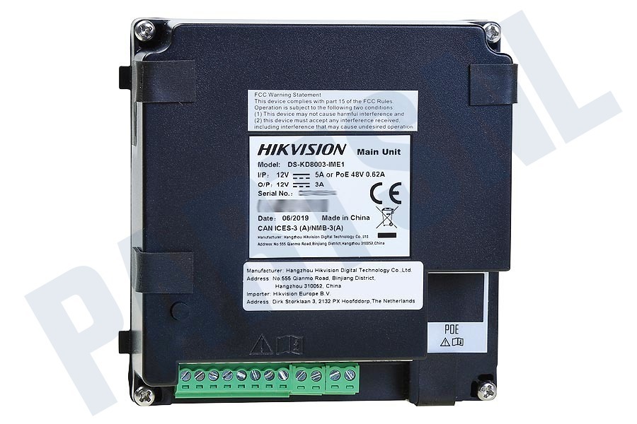 Hikvision DS-KD8003-IME1/SURFACE Video Intercom Module Hikvision DS-KD8003-IME1/SURFACE Video Intercom Module